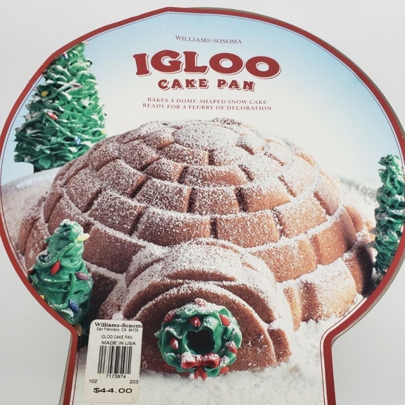 Nordic Ware | Holiday | New Nordic Ware Igloo Cake Pan Mold Cups Non ...